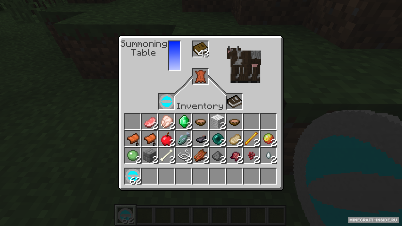 Summoning Table [1.7.10] / Моды для Майнкрафт / Minecraft Inside