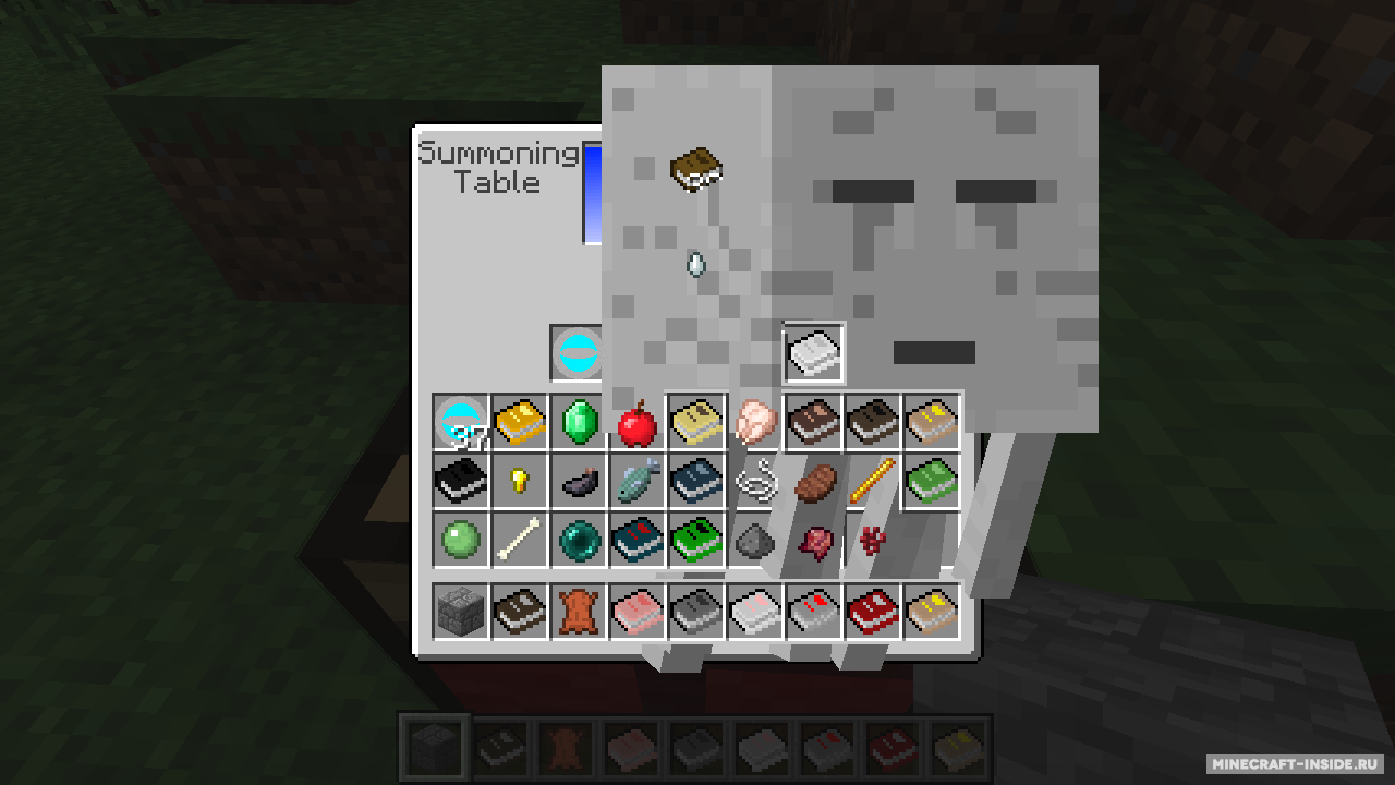 Summoning Table [1.7.10] / Моды для Майнкрафт / Minecraft Inside