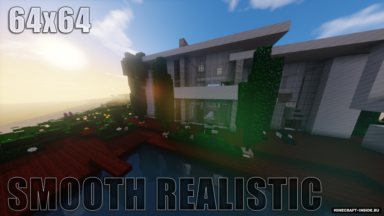Smooth Realistic [1.12.2] [1.11.2] / Текстуры для Майнкрафт / Minecraft ...