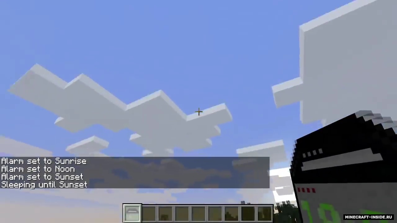 Alarm Clock [1.12.2] / Моды для Майнкрафт / Minecraft Inside