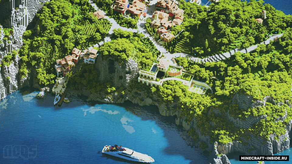 Capri Island [1.12.2] / Карты для Майнкрафт / Minecraft Inside