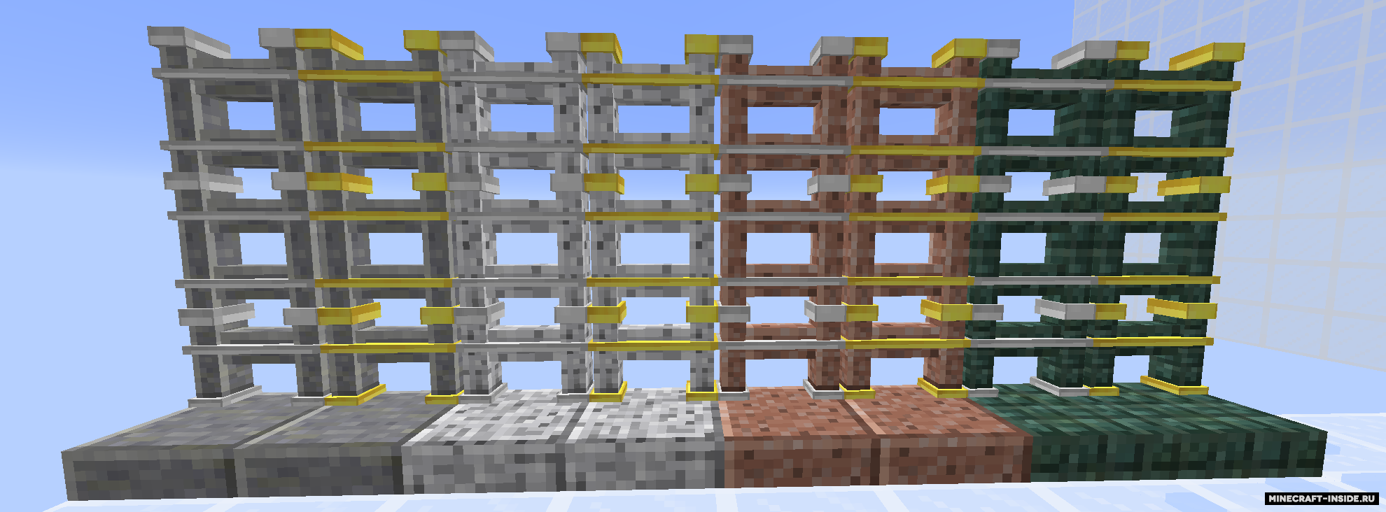 Stone Ladder [1.12.2] / Моды для Майнкрафт / Minecraft Inside