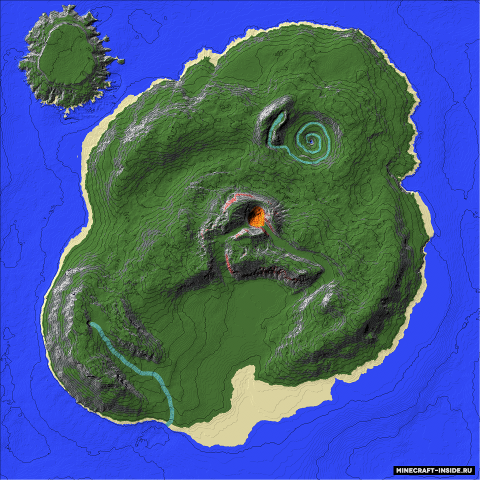 Isla Paradiso [1.14.4] / Карты для Майнкрафт / Minecraft Inside