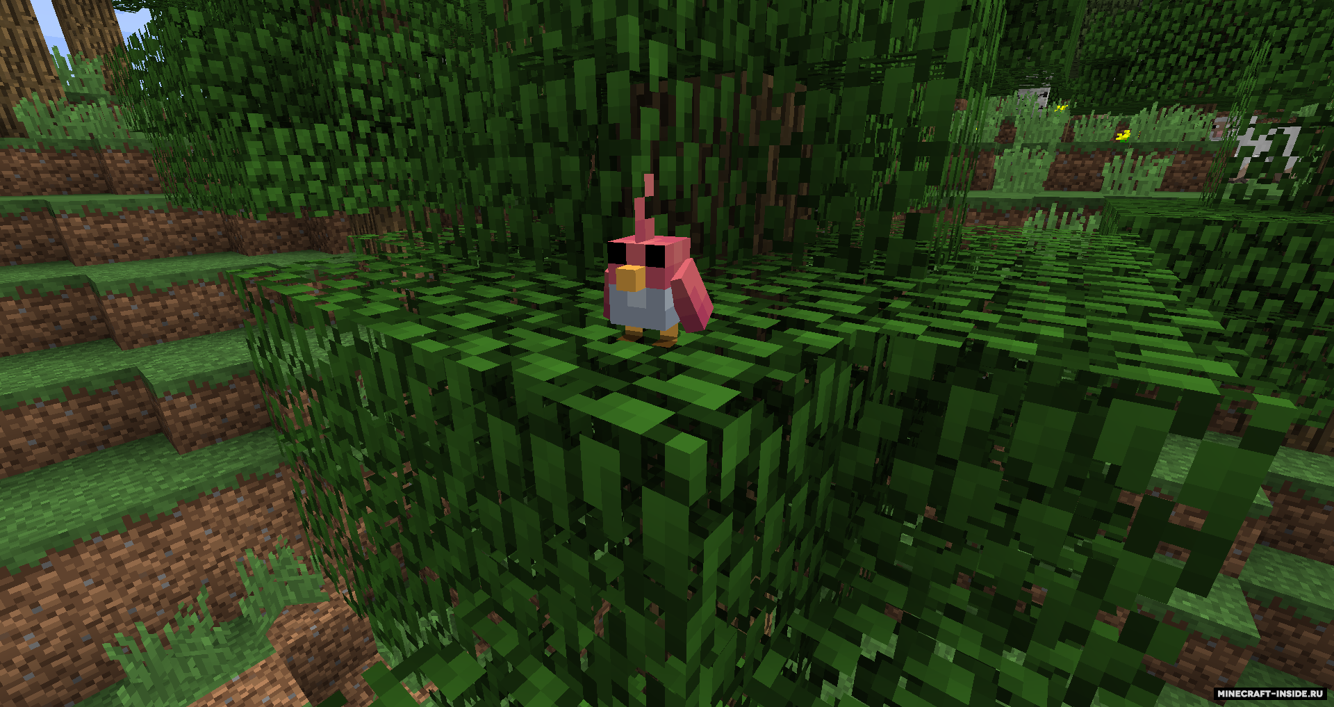 Simple Birds [1.12.2] / Моды для Майнкрафт / Minecraft Inside