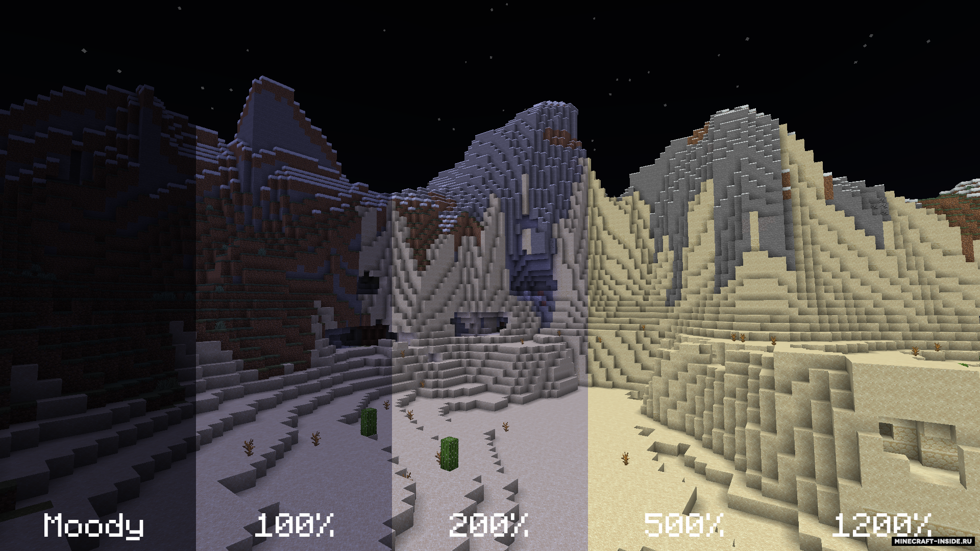 Boosted Brightness [1.20.4] [1.19.4] [1.18.2] [1.16.5] / Моды для ...