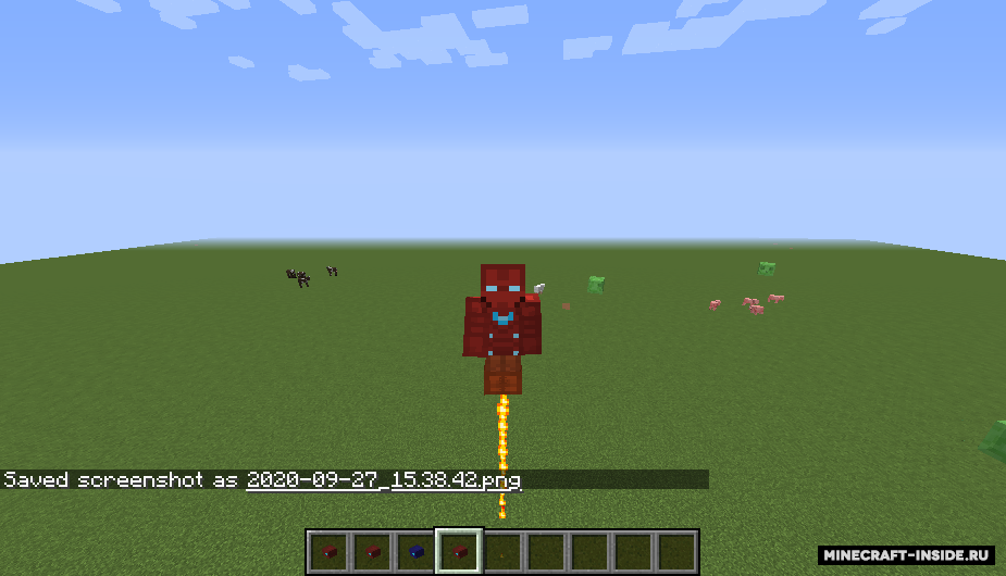 Datapack: Iron Man [1.15.2] / Дата-паки для Майнкрафт / Minecraft Inside