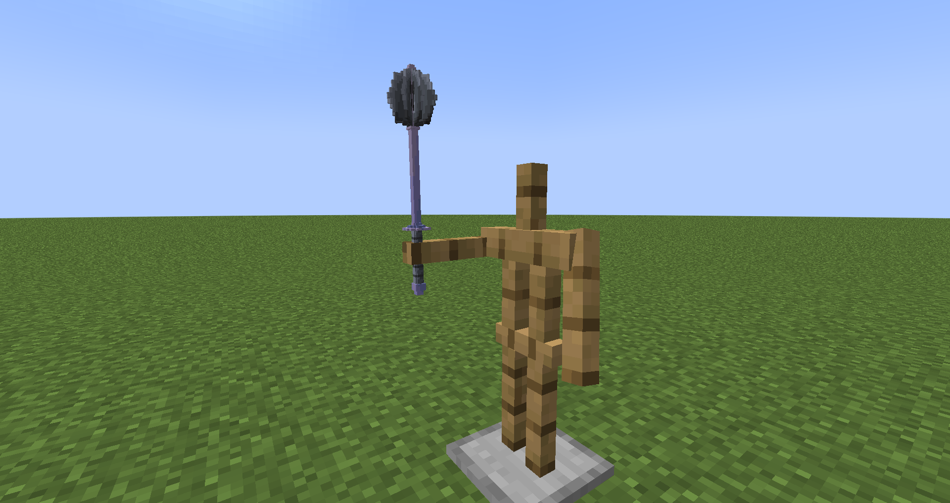 Flanged mace [1.21.1] [1.21] / Текстуры для Майнкрафт / Minecraft Inside