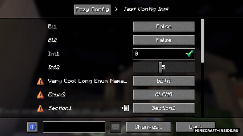 Fzzy Config [26.1.2] [1.21.11] [1.20.6] / Моды для Майнкрафт ...