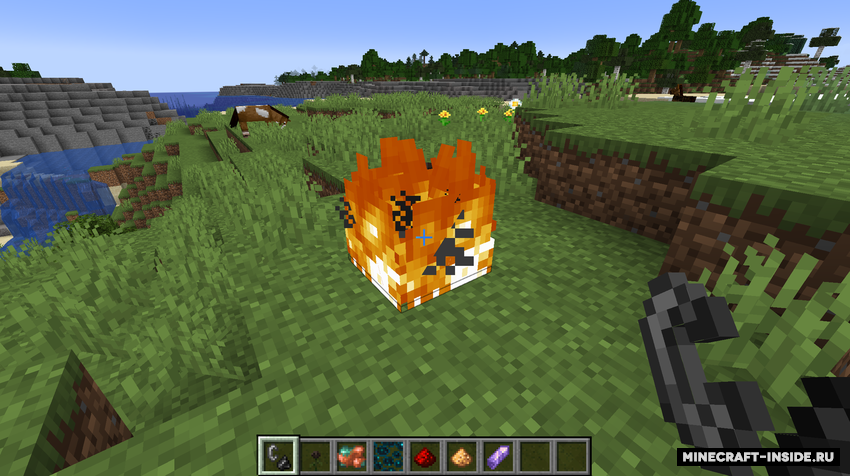 Technicolor Flames [1.20.1] / Моды для Майнкрафт / Minecraft Inside