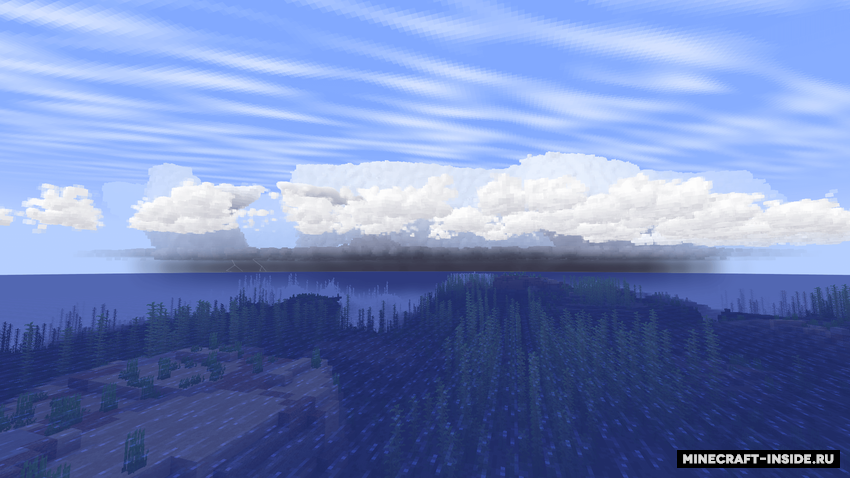 Simple Clouds [1.21.1] [1.20.1] / Моды для Майнкрафт / Minecraft Inside