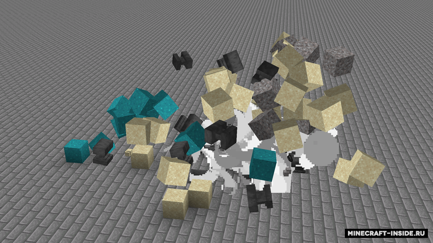 Falling Blocks Anim [1.21.10] [1.20.6] [1.16.5] / Моды для Майнкрафт ...