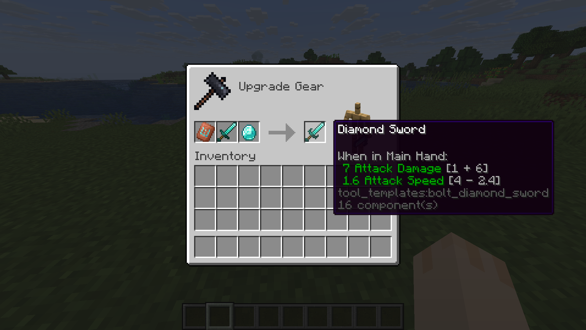Tool Templates [1.21.8] / Моды для Майнкрафт / Minecraft Inside