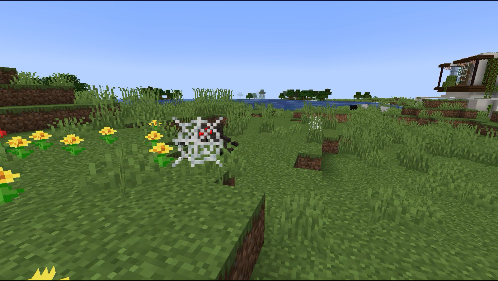 Spiders Shoot Webs [26.1] [1.21.1] [1.20.1] / Моды для Майнкрафт ...