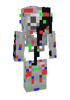 Pibby skeleton / Скины для Майнкрафт / Minecraft Inside