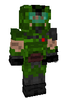 DoomGuy / Скины для Майнкрафт / Minecraft Inside