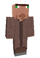 житель iq 1000 / Скины для Майнкрафт / Minecraft Inside