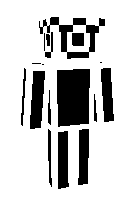 outline guy with crown / Скины для Майнкрафт / Minecraft Inside