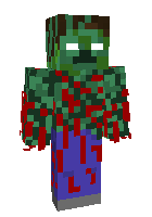 Blood-Zombie Herobrine / Скины для Майнкрафт / Minecraft Inside