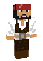 Джек Воробей / Скины для Майнкрафт / Minecraft Inside