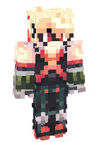 Bakugou Katsuki / Скины для Майнкрафт / Minecraft Inside