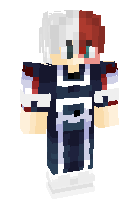 Shoto Todoroki / Скины для Майнкрафт / Minecraft Inside