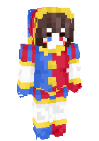 Pomni v2 / Скины для Майнкрафт / Minecraft Inside