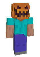 Pumpkin Steve / Скины для Майнкрафт / Minecraft Inside