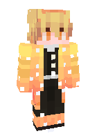 Zenitsu Agatsuma / Скины для Майнкрафт / Minecraft Inside