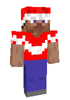 новогодний стив / Скины для Майнкрафт / Minecraft Inside