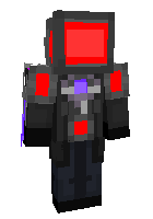 Titan tv man red screen / Скины для Майнкрафт / Minecraft Inside