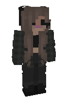 Dark bunny cute girl / Скины для Майнкрафт / Minecraft Inside