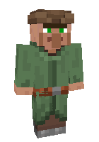 Villager Fletcher / Скины для Майнкрафт / Minecraft Inside
