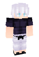 Gojo Satoru 2 / Скины для Майнкрафт / Minecraft Inside