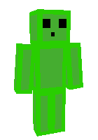 зеленый слизень / Скины для Майнкрафт / Minecraft Inside