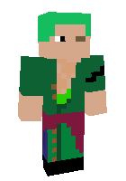 Roronoa Zoro / Скины для Майнкрафт / Minecraft Inside