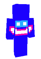 blue smile / Скины для Майнкрафт / Minecraft Inside