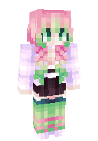 Mitsuri Kanroji / Скины для Майнкрафт / Minecraft Inside